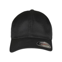 Flex Cap Flexfit "Flexfit Unisex Flexfit 360 OMNIMESH CAP", Gr. L/XL, schwarz, 96% Polyester, 4% Elasthan, unifarben, Caps
