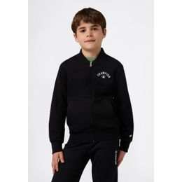 Sweatjacke Champion, Jungen, Gr. XL (164/170), nbk, Obermaterial: 73% Baumwolle, 27% Polyester, Sweatjacken Sweatjacke, mit durchgehendem Rei&szlig;verschluss, aus Baumwolle und Polyester