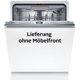 Bosch vollintegrierbarer Geschirrsp&uuml;ler "SBV4ECX32E", Energieeffizienz: A (A-G), silber (wei&szlig;), B:59,8cm H:86,5cm T:55cm, Geschirrsp&uuml;ler, Automatische T&uuml;r&ouml;ffnung f&uuml;r Effizienz, flexible K&ouml;rbe & Schubladen