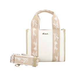 Henkeltasche Steve Madden "Steve Madden Taschen Textil", Damen, Gr. onesize, wei&szlig;, Textil, Taschen