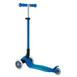 Tretroller Globber "ELITE LIGHTS, mit Leuchtrollen", dunkelblau, Roller, KinderB:28cm L:58cm, mit Leuchtrollen, B:28cm L:58cm