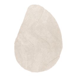 Teppich Kayoom "Pulp 225", elfenbein, B:160cm H:20mm L:230cm, Polyester, Teppiche, Teppich, Hochflor, Hoch Tief Struktur, besondere Form. alle R&auml;ume