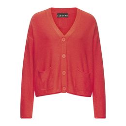 ELBSAND Strickjacke Damen Gr&ouml;&szlig;e L knallrot