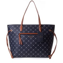 Shopper LAZAROTTI "Palermo Shopper Tasche 37,5 cm", Damen, blau, Kunstleder, Taschen Shopper