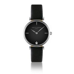 Quarzuhr AMELIA PARKER "AC2-S024S", schwarz, Armbanduhren, Damen, Quarzuhr