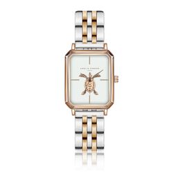 Quarzuhr AMELIA PARKER "AE4-B304R", rosa (rose gold, silber), Armbanduhren, Damen, Quarzuhr
