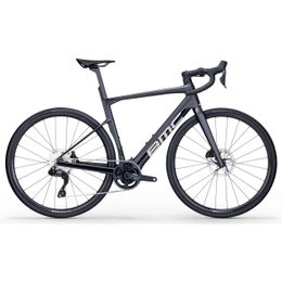 BMC Roadmachine 01 AMP One TQ HPR60 360Wh - 58 cm - E-Rennrad - Black Carbon