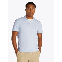 Poloshirt Tommy Hilfiger "SLUB OXFORD PIQUE REG POLO", Herren, Gr. XXL, wei&szlig; (sweet blau, wei&szlig;), Piqu&eacute;, Obermaterial: 100% Baumwolle, regular fit, Shirts