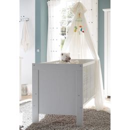 M&auml;usbacher Babybett M&Auml;USBACHER "Dandy", wei&szlig; (anderson pine), B:78cm H:91cm L:144cm, Holzwerkstoff, Babybetten, Babybett