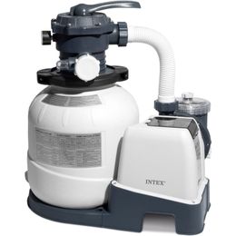Filterpumpen Intex "SX2100 PLUS mit WLAN", wei&szlig;, B:40cm H:50cm L:55cm, Filteranlagen