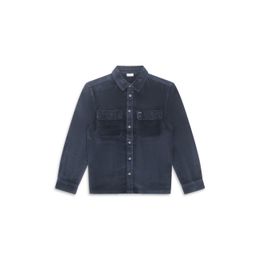 Langarmhemd 883POLICE "883 Police AVENING OVERSHIRT", Herren, Gr. S, US-Gr&ouml;&szlig;en, schwarz, 99% Baumwolle, 1% Elasthan, unifarben, normal, Hemden