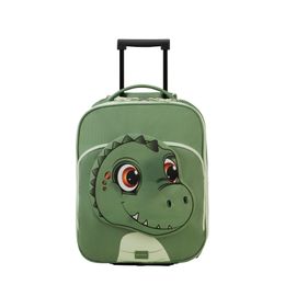 Handgep&auml;ck-Trolley Samsonite "SAMMIES", Kinder, Gr. B/H/T: 36cm x 45cm x 19cm 30 l, dino rex, Koffer, f&uuml;r Ferien, Reise und Urlaub, kompakte Ma&szlig;e