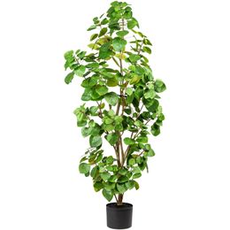 Kunstpflanze OTTO HOME "Banon", gr&uuml;n, B:50cm H:120cm, Obermaterial: 70% Polyester, 30% Kunststoff, Kunstpflanzen, Kunstpflanze, im Topf