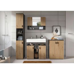 Badezimmer MONE 4-teilig Eiche Artisan