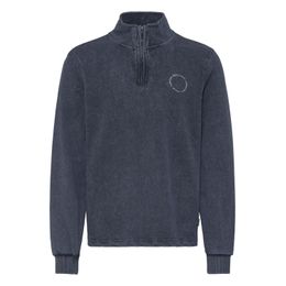 Longpullover Blend "Sweatshirt BHFactor", Herren, Gr. L, schwarz (salute), Obermaterial: 100% Baumwolle CO., Pullover Longpullover