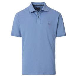 Poloshirt Casamoda "Casamoda Polo-Shirt uni", Herren, Gr. L, hellblau 161, 95% Baumwolle, 5% Elasthan, Shirts