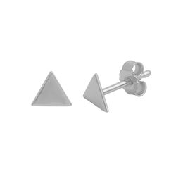 Paar Ohrstecker Firetti "Schmuck Geschenk Silber 925 Ohrschmuck Dreieck", silber (silberfarben), Ohrringe, Damen, Silber 925 (Sterlingsilber)
