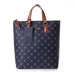 Rucksack LAZAROTTI "Palermo Rucksack 31 cm", Herren, blau, Lederimitat, Rucks&auml;cke Rucksack