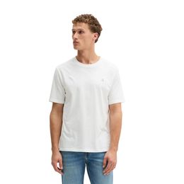 Marc O'Polo T-Shirt MARC O'POLO "aus reiner Bio-Baumwolle", Herren, Gr. L, wei&szlig;, Obermaterial: 100% Baumwolle, unifarben, Basic, regular fit, Rundhals, Shirts T-Shirt