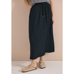 Maxirock Cecil, Damen, Gr. L (42), palm breeze gr&uuml;n, Stoff, 86% Viskose, 14% Nylon, unifarben, comfort fit lang, R&ouml;cke Maxirock, mit Struktur