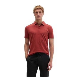 Marc O'Polo Poloshirt MARC O'POLO "aus reiner Bio-Baumwolle", Herren, Gr. L, cedar wood, Obermaterial: 100% Baumwolle, unifarben, slim fit, Shirts