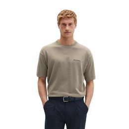 Marc O'Polo Poloshirt MARC O'POLO "aus reiner Bio-Baumwolle", Herren, Gr. M, frozen taupe, Obermaterial: 100% Baumwolle, unifarben, regular fit, Strickb&uuml;ndchen, Shirts