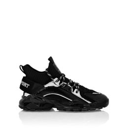 Laufschuh Plein Sport "L&auml;ufer", Kinder, Gr. 31, Normalschaft, 02, schwarz, Schuhe Laufschuh
