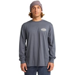 Langarmshirt Billabong "Diamond Vision", Herren, Gr. M, blau (ombre blau), Obermaterial: 100% Walkfrottier;, Shirts Langarmshirt