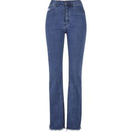 Bequeme Jeans Karl Kani "Karl Kani Damen", Damen, Gr. 27, Normalgr&ouml;&szlig;en, vintage indigo, 100% Baumwolle, unifarben, Jeans