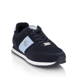 Laufschuh Philipp Plein "Hexagon", Damen, Gr. 39, Normalschaft, 1407, dunkelblau, lightblau, Schuhe Laufschuh