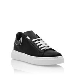 Laufschuh Philipp Plein "Big Bang", Damen, Gr. 35, Normalschaft, 0201, schwarz, wei&szlig;, Schuhe Laufschuh