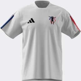T-Shirt adidas Performance "JB HOT TEE", Herren, Gr. XL, wei&szlig;, Obermaterial: 100% Polyester, Rundhals, Shirts T-Shirt