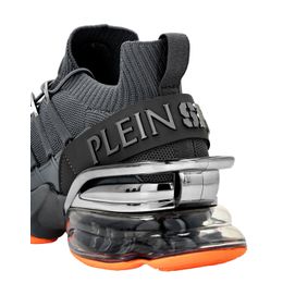 Laufschuh Plein Sport "Tiger", Damen, Gr. 35, Normalschaft, grau (10, grau), Schuhe Laufschuh