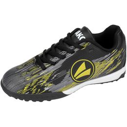 Fu&szlig;ballschuh Jako "J-ST Stepover", M&auml;dchen, Gr. 36, gelb (jet schwarz, neon gelb), Synthetik, mehrfarbig, Schuhe Fu&szlig;ballschuh, f&uuml;r synthetische Hartpl&auml;tze, f&uuml;r Jugendliche & Kinder