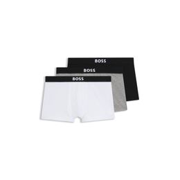 Trunk BOSS "3P Trunk BOSS ONE", Herren, Gr. XL (54), assorted pre 999, Jersey, Obermaterial: 95% Baumwolle, 5% Elasthan, Unterhosen, mit unifarbenen Bund