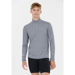 Funktionsshirt Endurance "Tune", Herren, Gr. L, grau, 88% Polyester, 12% Elasthan, unifarben, normal, ohne Ausschnitt, Shirts Funktionsshirt, in robuster und bequemer Qualit&auml;t