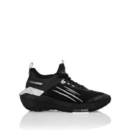 Laufschuh Plein Sport "L&auml;ufer Sneaker", Damen, Gr. 35, Normalschaft, schwarz (0291, schwarz, nickel), Schuhe Laufschuh