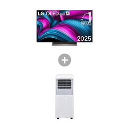 LG 48 &Prime; OLED evo AI C5 4K Smart TV + Mobile Klimaanlage (9000 BTU) OLED48C5ELB.TF09001