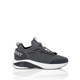 Laufschuh Plein Sport "L&auml;ufer", Damen, Gr. 35, Normalschaft, grau (72, schwarzgrau), Schuhe Laufschuh