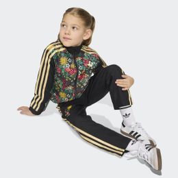 Trainingsanzug adidas originals "WOVEN TS", Jungen, Gr. 104, schwarz, Obermaterial: 100% Polyester, Sportanz&uuml;ge Trainingsanzug, adidas originals x Liberty London Collaboration