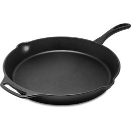 Petromax FP35-t Gusseisen Feuerpfanne mit Stiel 35 cm - Camping Pfannen & Woks