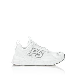 Laufschuh Plein Sport "Tiger", Damen, Gr. 35, Normalschaft, wei&szlig; (01, wei&szlig;), Schuhe Laufschuh