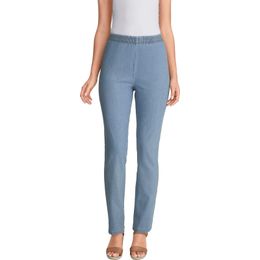 CR&Eacute;ATION L Damen Stretch-Jeans mit Rundum-Dehnbund blue-bleached Gr&ouml;&szlig;e 42