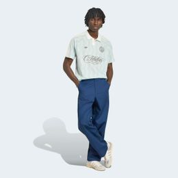 Poloshirt adidas originals "JERSEY", Herren, Gr. 3XL, wonder sage, Obermaterial: 100% Polyester, Shirts