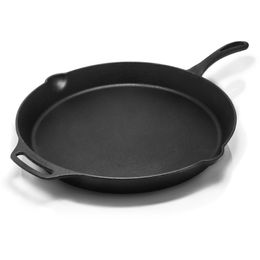 Petromax FP40-t Gusseisen Feuerpfanne mit Stiel 40 cm - Camping Pfannen & Woks