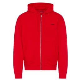 Kapuzensweatshirt Hugo "Dapo", Herren, Gr. L, open pink693, Sweatware, Obermaterial: 100% Baumwolle, relaxed fit normal, Rundhals, B&uuml;ndchen, Sweatshirts, Kapuze mit Kordelzug, Relaxed Fit, Hugo Logo