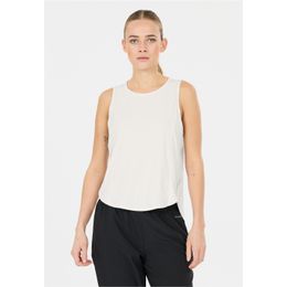 Funktionstop Endurance "Barrbara", Damen, Gr. 34, wei&szlig;, 89% Polyamid, 11% Elasthan, unifarben, normal, Rundhals, Tops, 4-Wege Stretch
