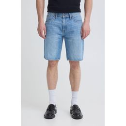 Jeansshorts Blend "BHTwister", Herren, Gr. M, US-Gr&ouml;&szlig;en, denim middle blau, Denim/Jeans, 100% Baumwolle, unifarben, Basic, normal kniefrei, Jeans Jeansshorts, Basic Jeans Shorts im 5-Pocket-Stil