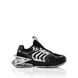 Laufschuh Plein Sport "The Thunder Stroke Gen.x.2.", Damen, Gr. 35, Normalschaft, schwarz (0291, schwarz, nickel), Schuhe Laufschuh