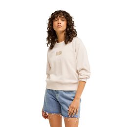 Sweatshirt Billabong "Family Tree", Damen, Gr. L, wei&szlig;, Obermaterial: 55% Baumwolle, 25% Baumwolle, 20% Polyester., Sweatshirts Sweatshirt